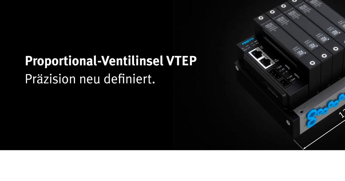 VTEP: Controlled Pneumatics auf kleinstem Raum